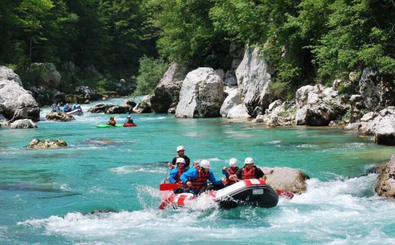 Bovec Rafting On The Soča river, Slovenia - Nature's Ways